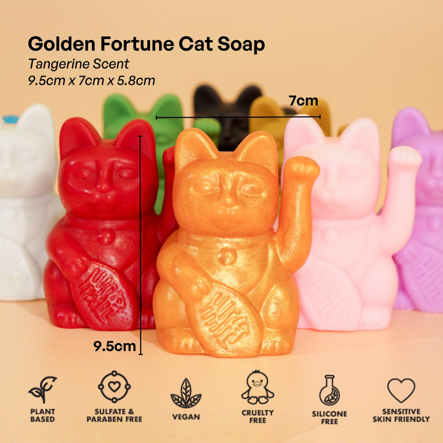 Golden Fortune Cat Soap – WUNDERBATH