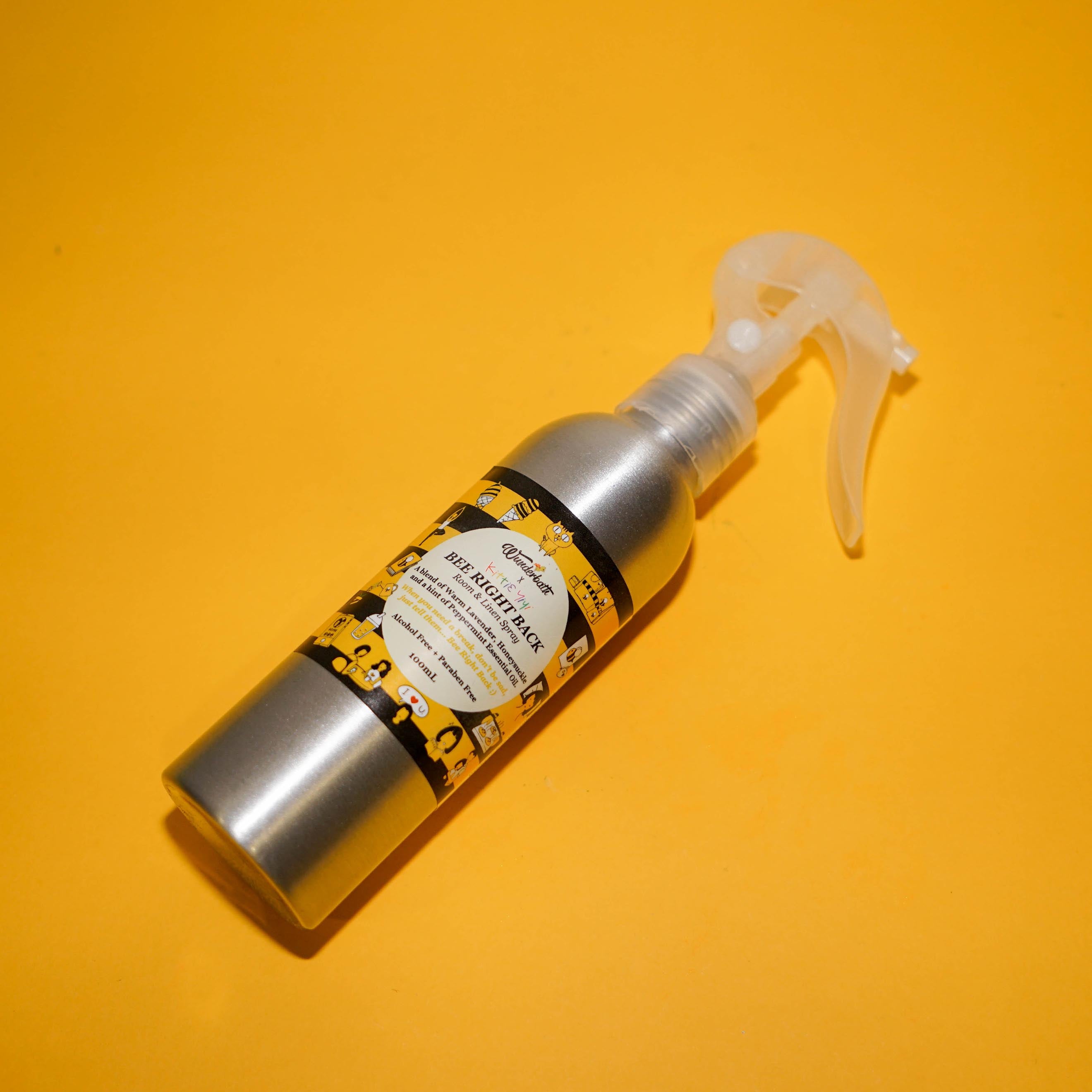 Bee Right Back Room & Linen Spray BRB – WUNDERBATH